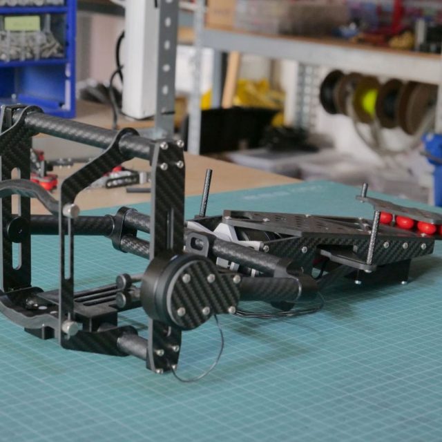 360° UAV gimbal for a radar - HD Air Studio
