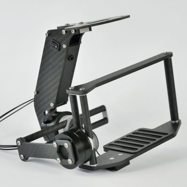 360° UAV gimbal for a radar - HD Air Studio